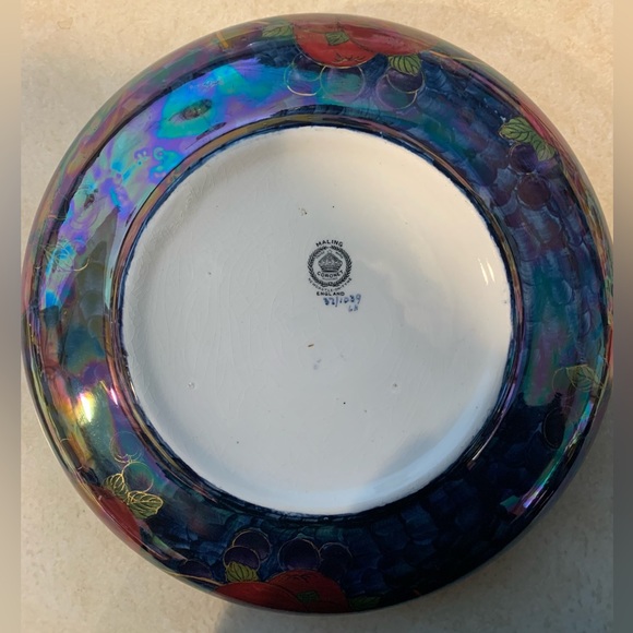 Maling Coronet | Dining | Maling Coronet Ware Blue Lusterware Bowl ...